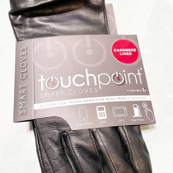 Fownes Brothers | Accessories | Fownes Bros Black Genuine Leather ...